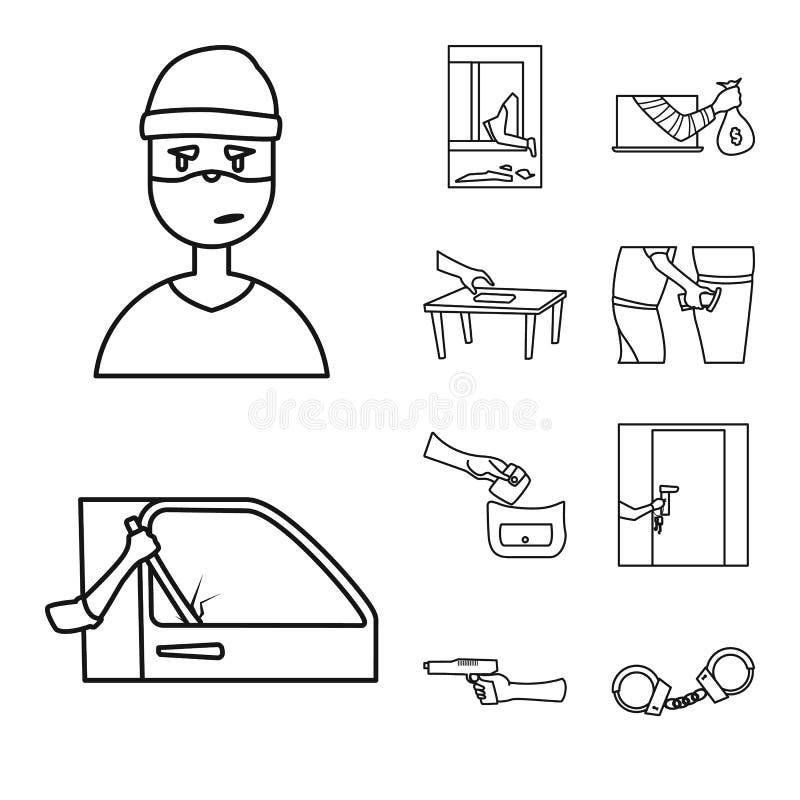 Stolen Car Symbol Stock Illustrations – 92 Stolen Car Symbol Stock ...