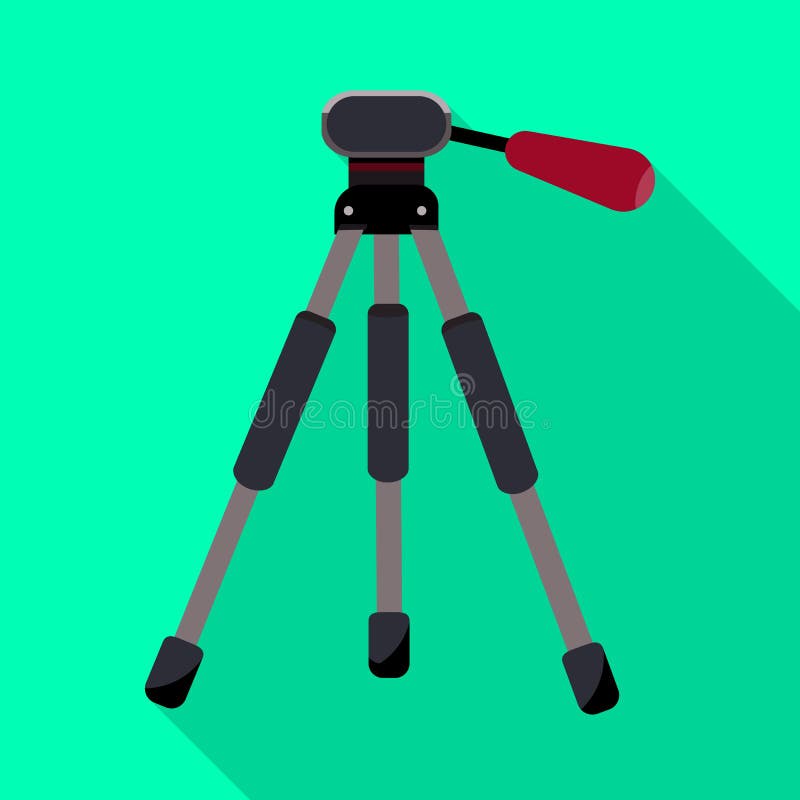 Vector Illustration of Tripod and Support Icon. Collection of Tripod ...