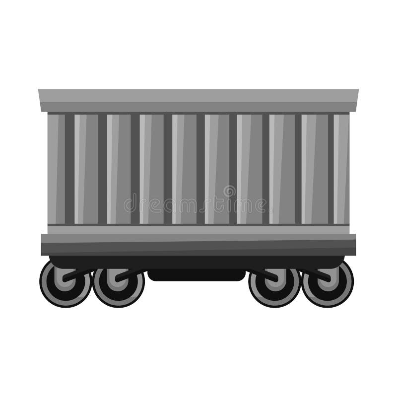 Boxcar icon, cartoon style stock vector. Illustration of cartoon - 84084590