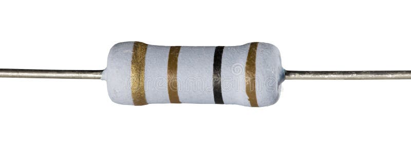 Isolated 100 ohm resistor stock image. Image of isolated - 163732697