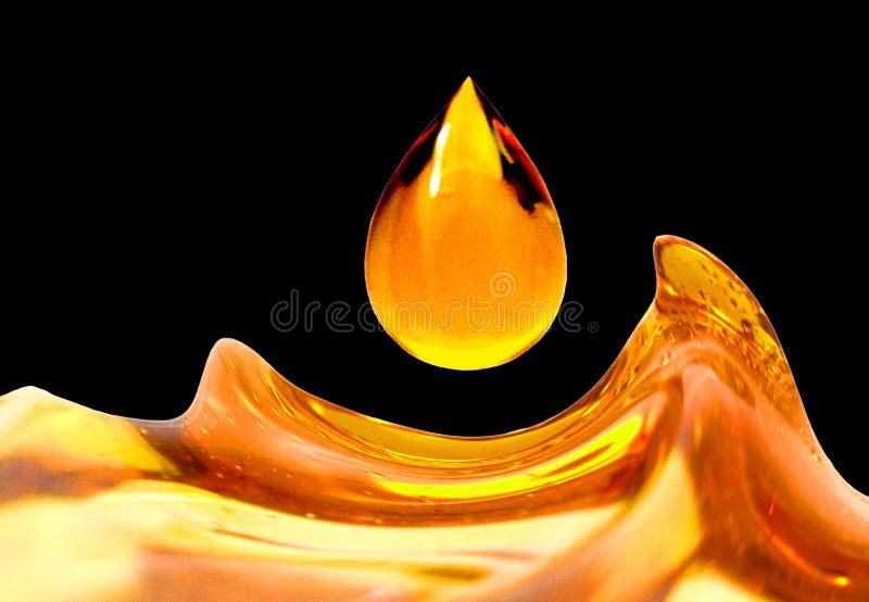Oil Drop Stock Image Image Of Honey Olive Energy 185273253