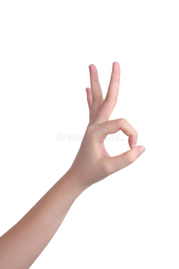 Okay hand signal stock image. Image of white, hairy, fingers - 3969143