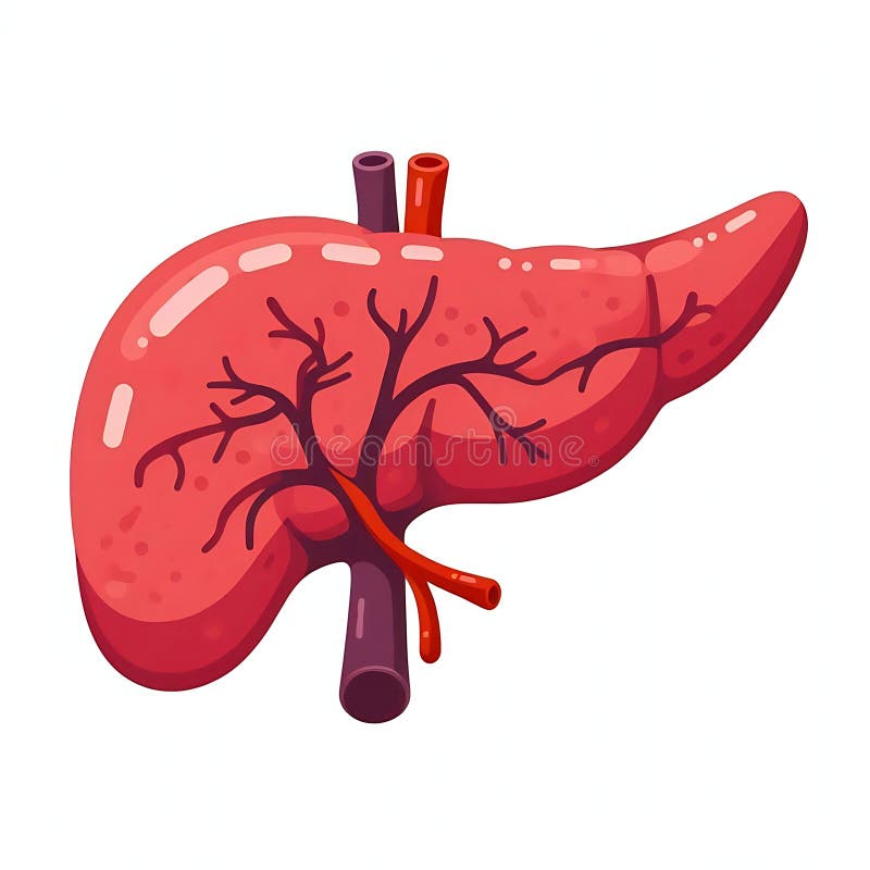 Isolated Pancreas Illustration – Flat Style Isolated on White ...