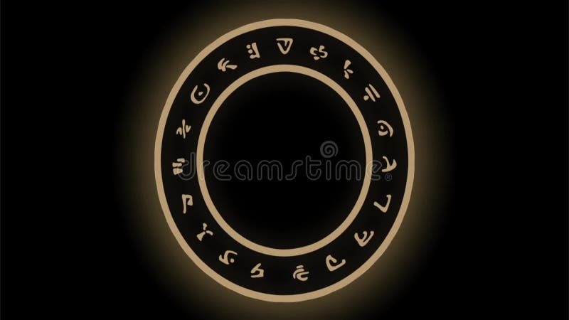 Isolated Particle Effect in Looping Sequence with Multiple Colors Stock ...