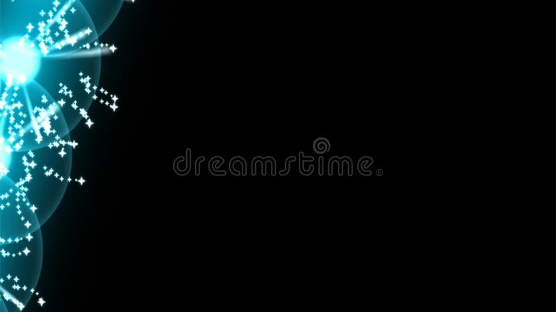 Isolated Particle Effect in Variety of Animation Sequences Stock ...