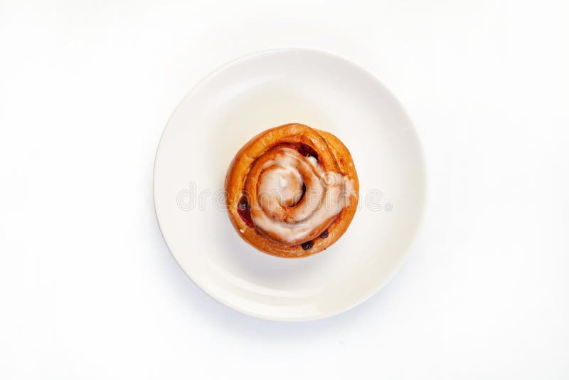 Isolated Pastry with Cream stock photo. Image of nutrition - 228393760