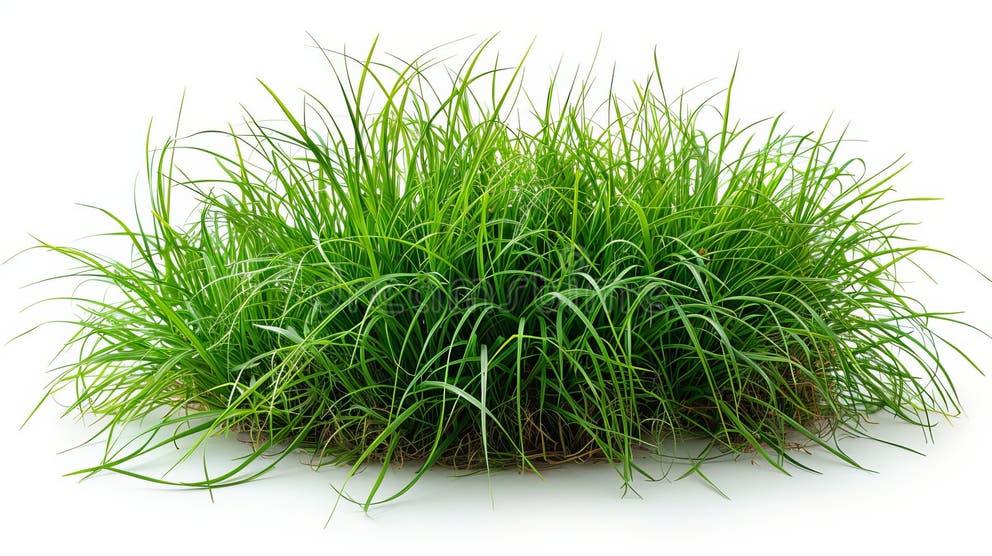 Isolated Patch of Green Grass - Great for Various Design Purposes Stock ...