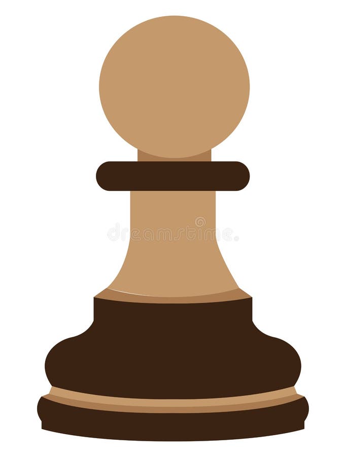 Isolated pawn piece stock vector. Illustration of concept - 85923059