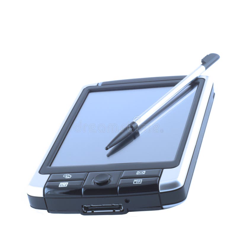 Isolated pda stock image. Image of internet, note, meeting - 1672163