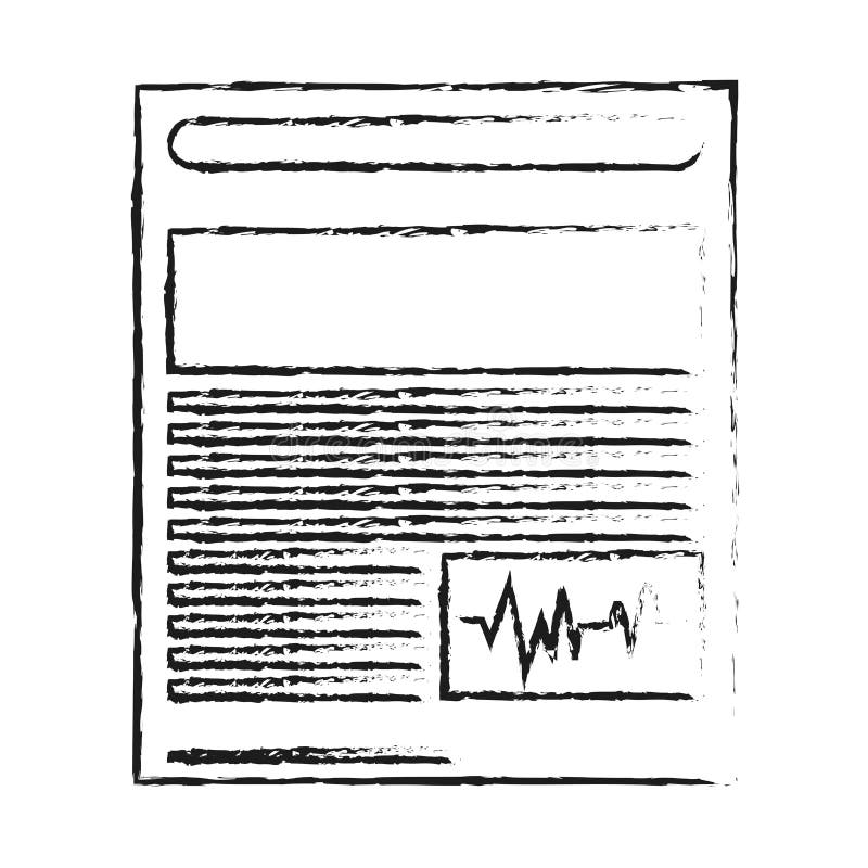 Isolated Piece of Paper Design Stock Vector - Illustration of symbol ...