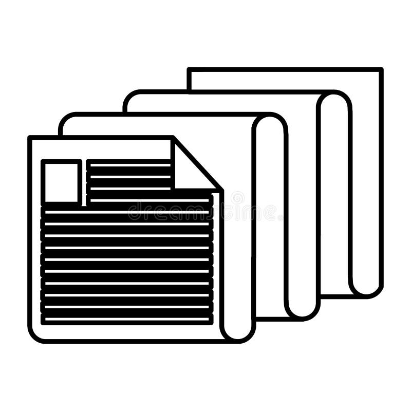 Isolated Piece of Paper Design Stock Vector - Illustration of ...