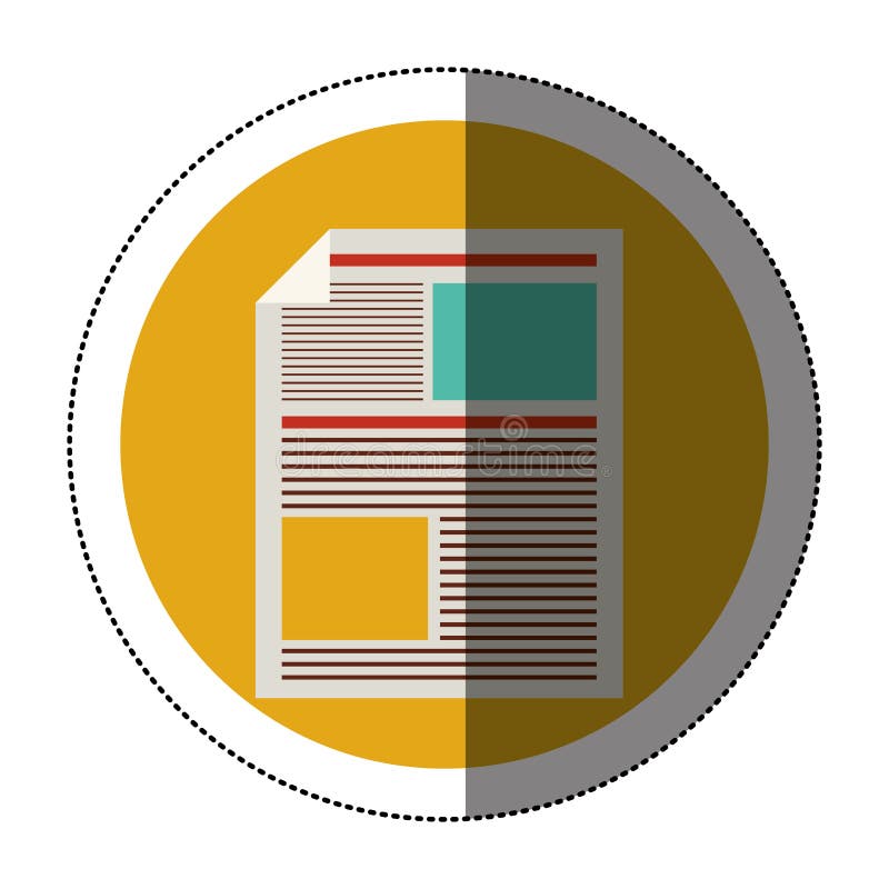 Isolated Piece of Paper Design Stock Vector - Illustration of message ...