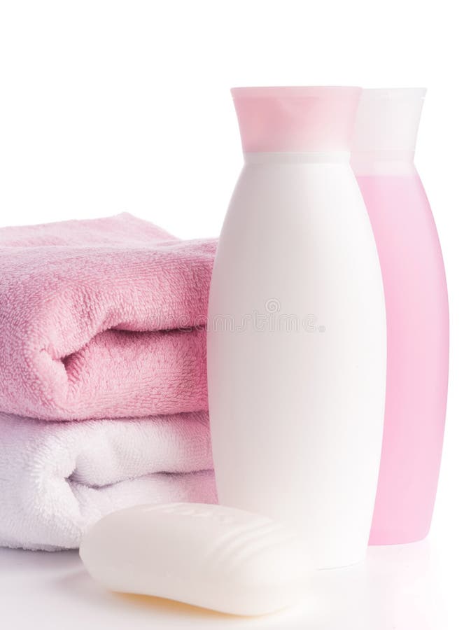 Isolated Pink Accessory For Spa Or Sauna Stock Image - Image of objects ...