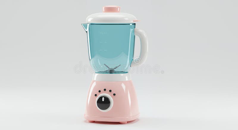 Isolated Pink Blender Appliance on White Background for Kitchen Use ...