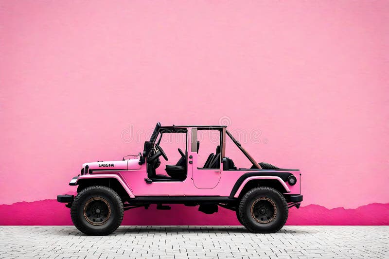 Abstract Jeep Wrangler