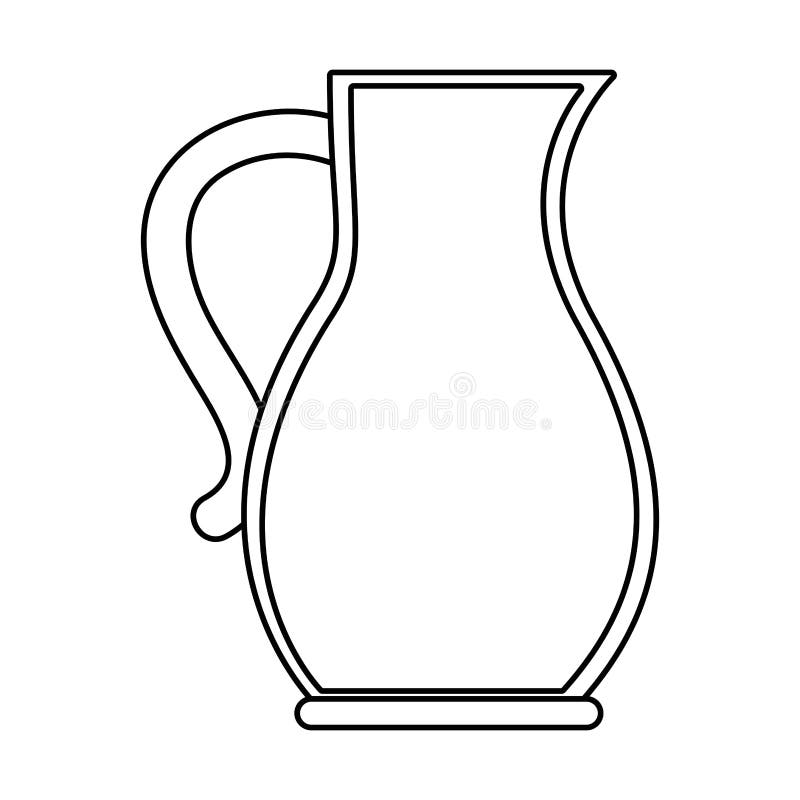 Isolated Pitcher Design Vector Illustrator Stock Vector - Illustration ...