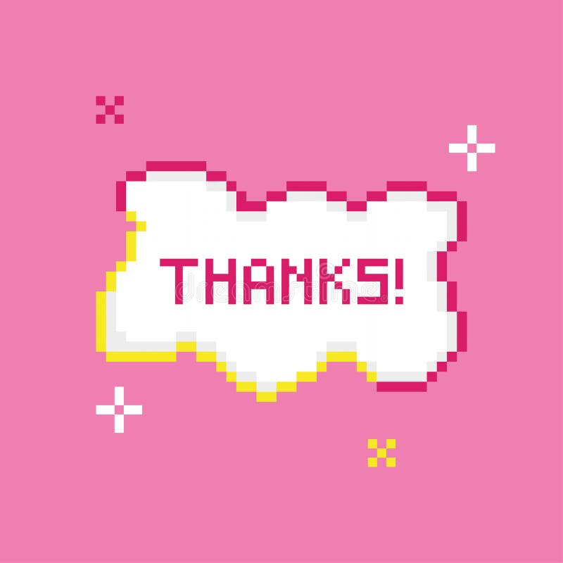 Isolated Pixel Speech Bubble with a Cartoon Expression Vector Stock ...