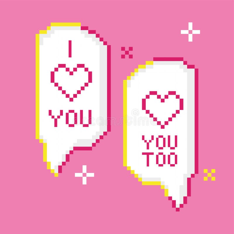 Isolated Pixel Speech Bubble with a Cartoon Expression Vector Stock ...