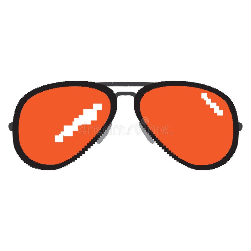 Pixelated Sunglasses Stock Illustrations – 61 Pixelated Sunglasses ...