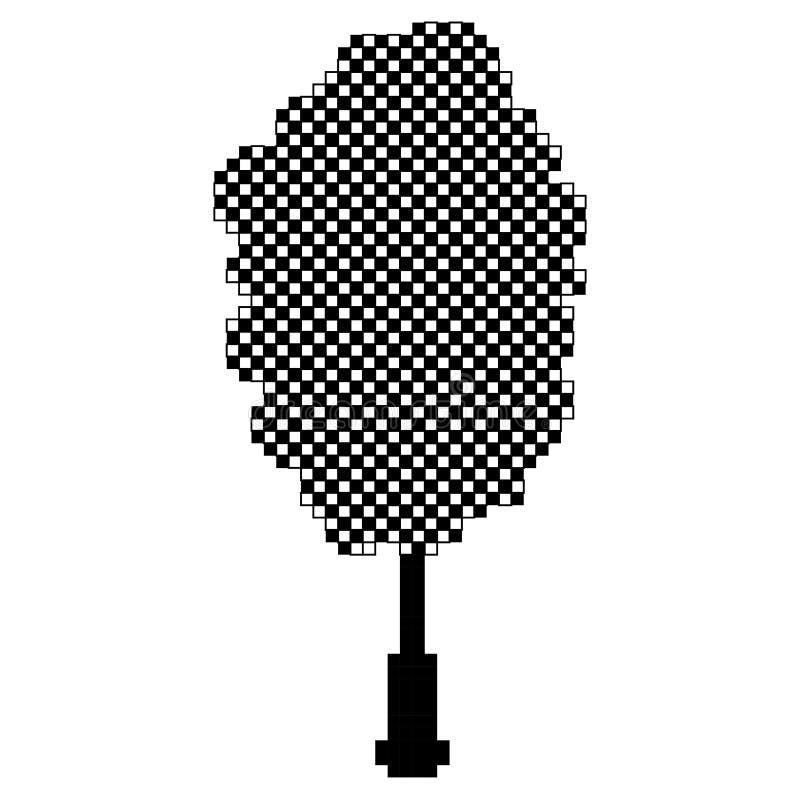 Pixelated Tree Icon. Cute Tree Isolated. Green Pixel Tree Stock Vector ...