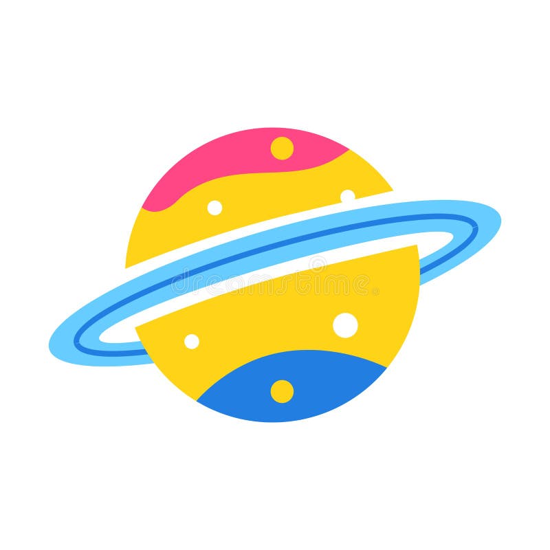 Isolated Planet Icon School Supply Flat Design Vector Stock Vector ...