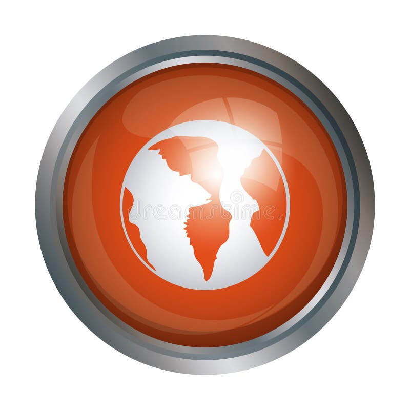 Isolated Planet Sphere Design Stock Vector - Illustration of globe ...