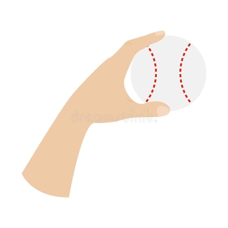 Isolated play baseball stock vector. Illustration of vector - 201471695