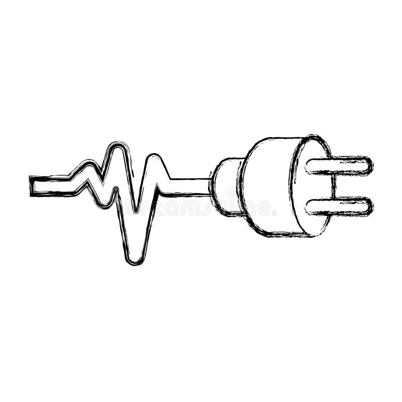 Isolated Plug Object Design Stock Vector - Illustration of idea ...