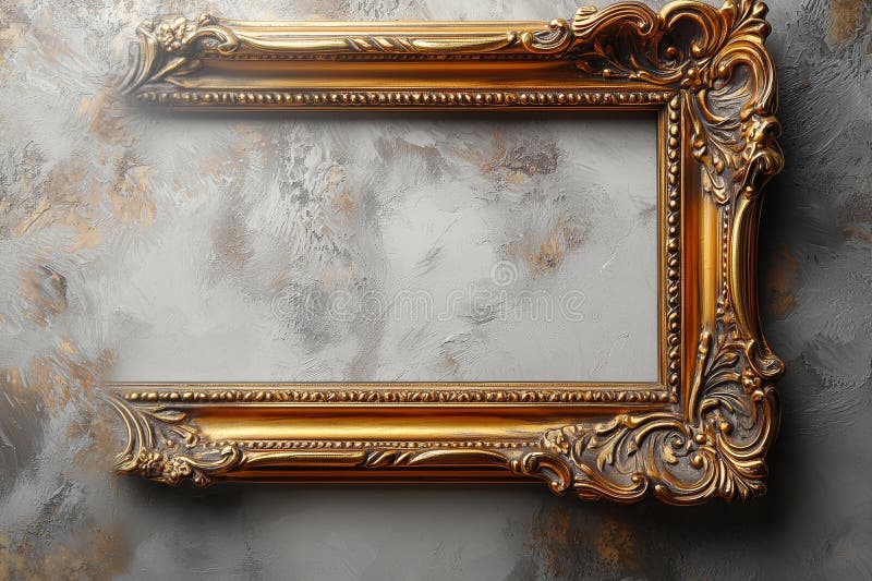 Isolated Png of an Old Photo Frame Texture with Postcard Border Stock ...