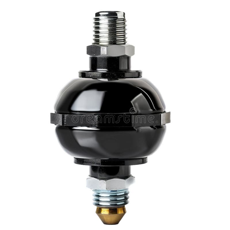 Isolated Precision Ball Joint on Transparent Background Stock Image ...