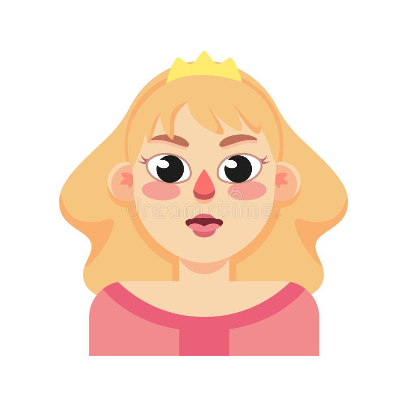 Isolated princess medieval stock vector. Illustration of fantasy ...