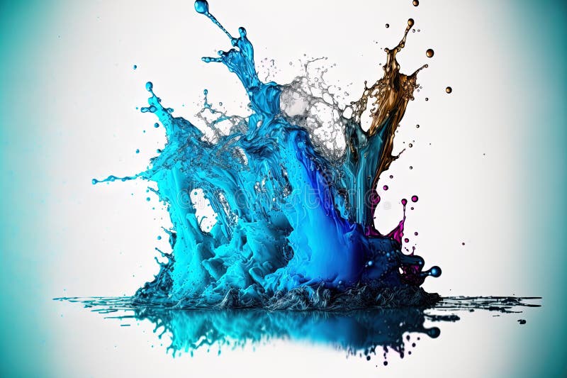 Product Background Water Splash Stock Illustration - Illustration of ...