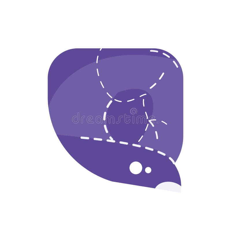Isolated Purple Hand Gesture Icon Vector Stock Vector - Illustration of ...