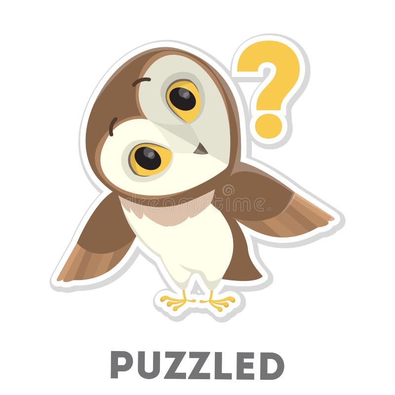 Isolated puzzled rabbit. stock vector. Illustration of confused - 97504561