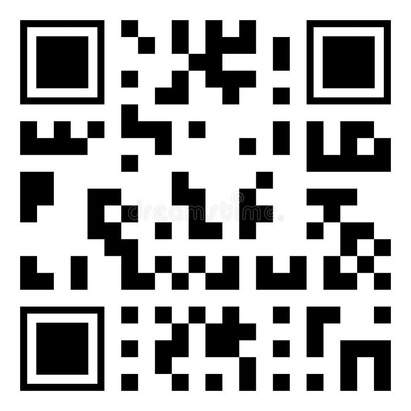 Isolated qr code design stock vector. Illustration of square - 82601068