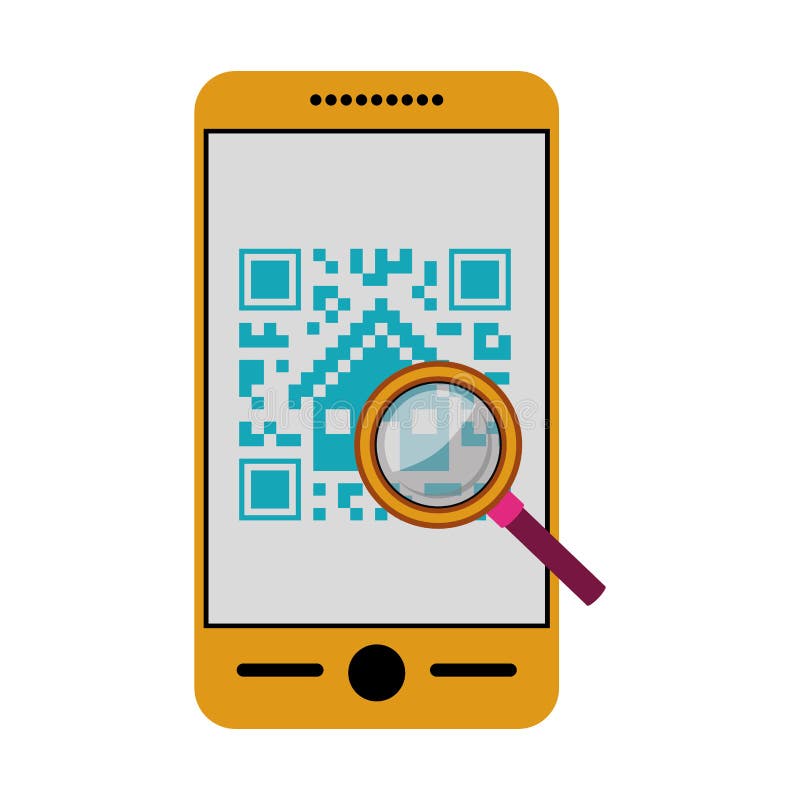 Isolated qr code design stock vector. Illustration of binary - 82591113