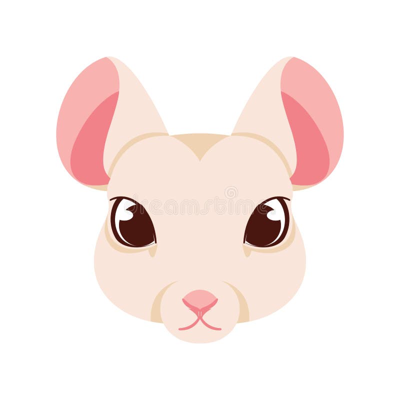 Isolated Rat Avatar Chinese Zodiac Symbol Vector Stock Vector ...
