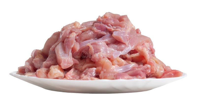 Isolated Raw Red Meat stock photo. Image of cooking - 167337226