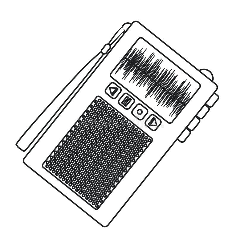 Recorder device icon stock vector. Illustration of data - 79194101