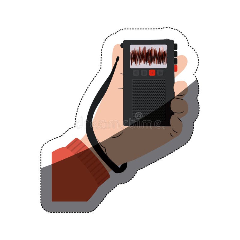 Recorder device icon stock vector. Illustration of data - 79194101