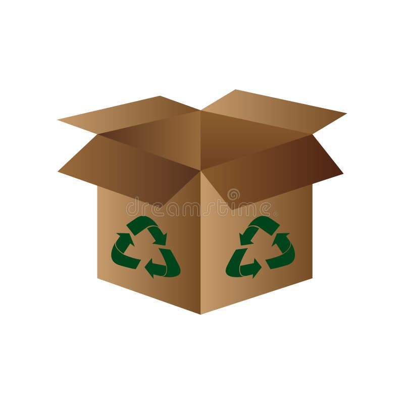 Isolated recyclable icon stock illustration. Illustration of ...