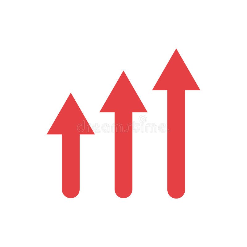 Isolated Red Arrows Icon Vector Design Stock Vector - Illustration of ...