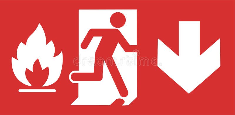 Fire Exit Icon Stock Illustrations – 9,175 Fire Exit Icon Stock ...