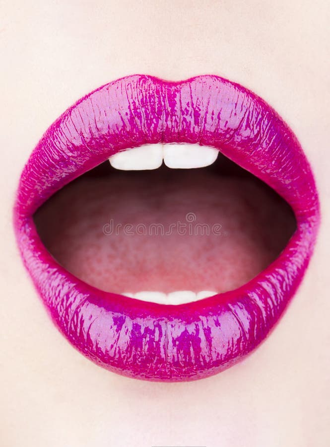 Sexy Sensual Lip Mouth Open Lip Protection Lip Care And Beauty