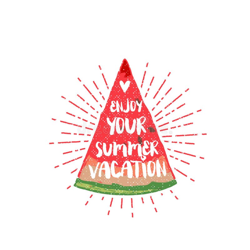 Watermelon Slogan Stock Illustrations – 384 Watermelon Slogan Stock ...