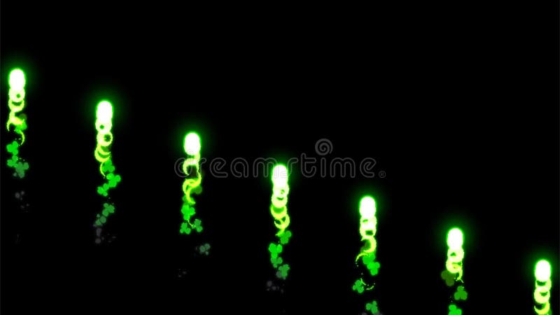 Isolated Retro Particle Effect In Variety Of Transition Animation