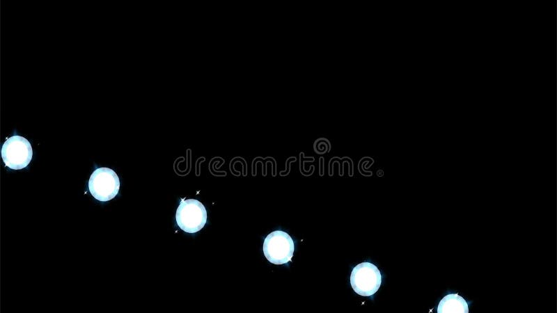 Isolated Retro Particle Effect In Variety Of Transition Animation
