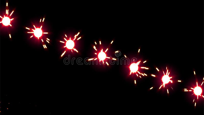 Isolated Retro Particle Effect In Variety Of Transition Animation
