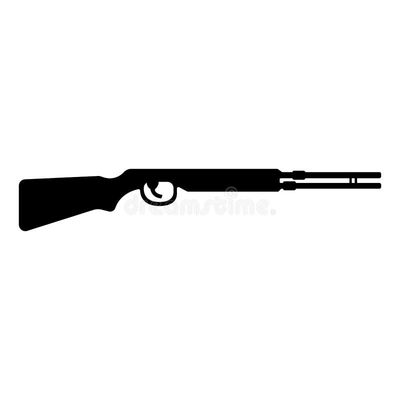 Isolated rifle icon stock vector. Illustration of warrior - 142019377