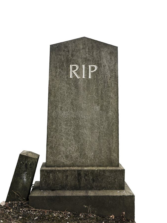Isolated RIP Grave stock photo. Image of death, effect - 82644132